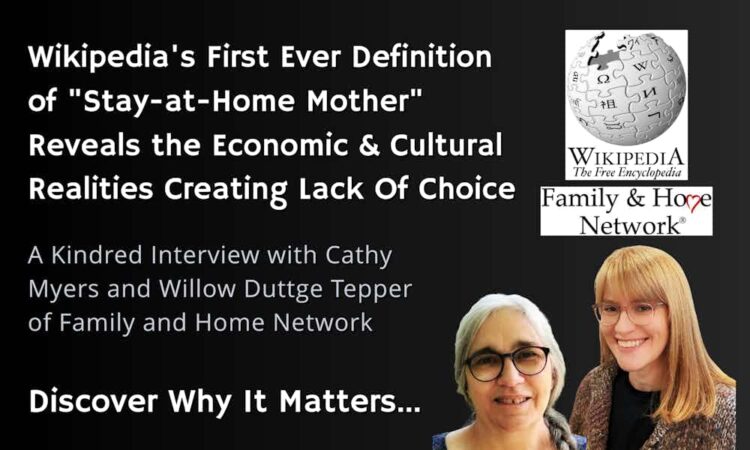 Wikipedia’s First Ever Definition of “Stay-at-Home Mother” Reveals ...